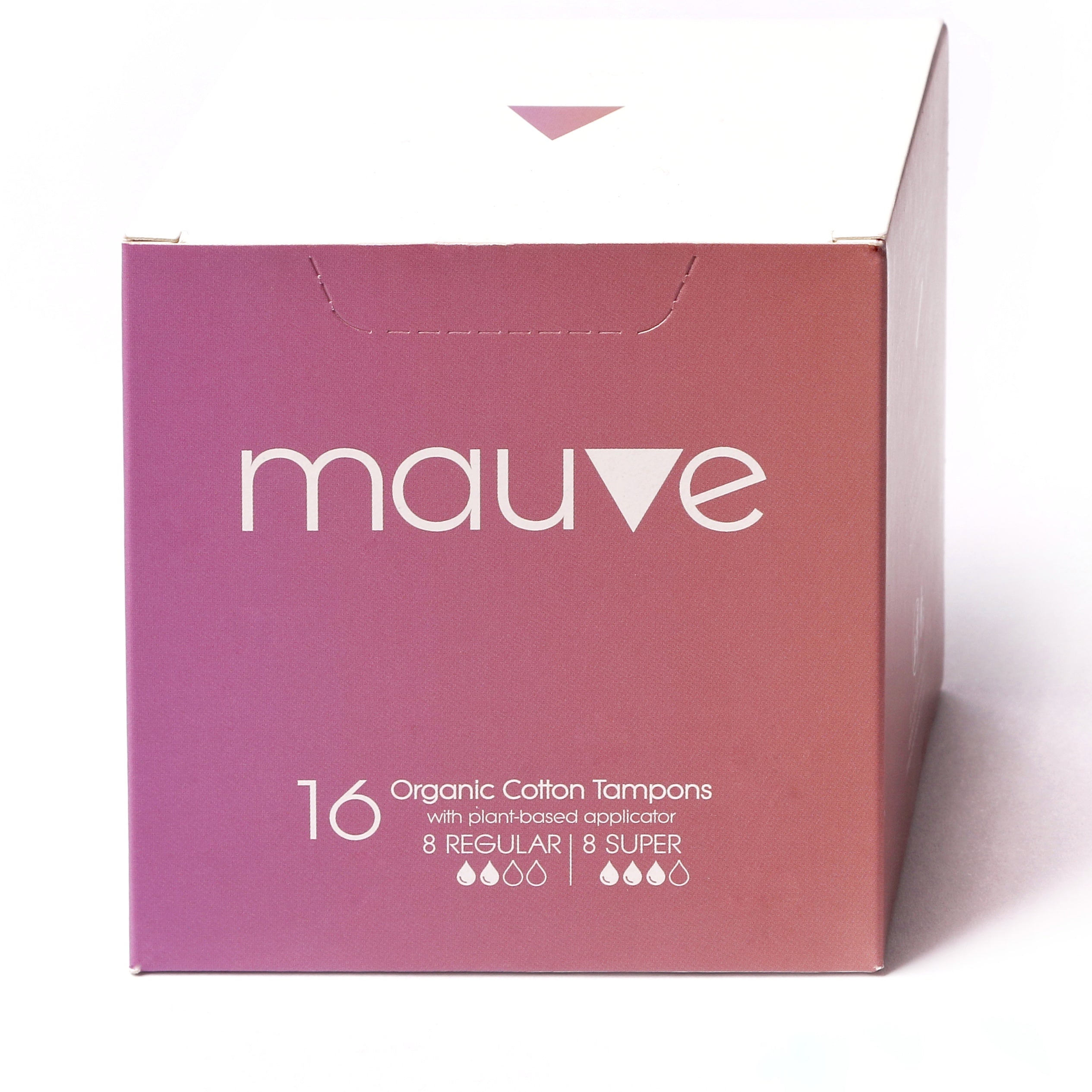 Plant-based Applicator Tampons – Mauve Organic